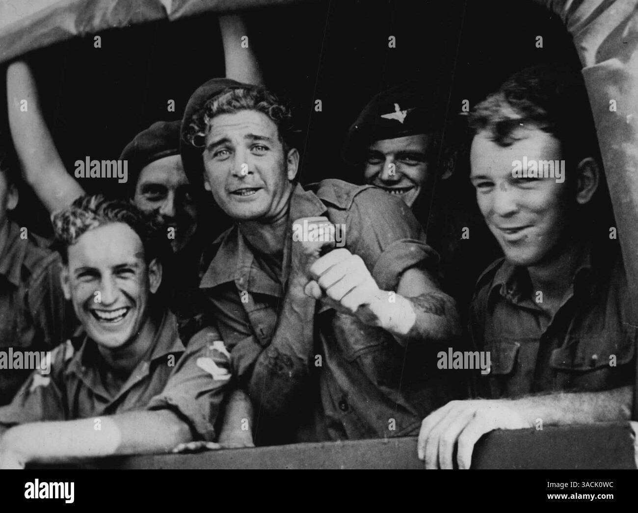 Group shot men on Black and White Stock Photos & Images - Alamy