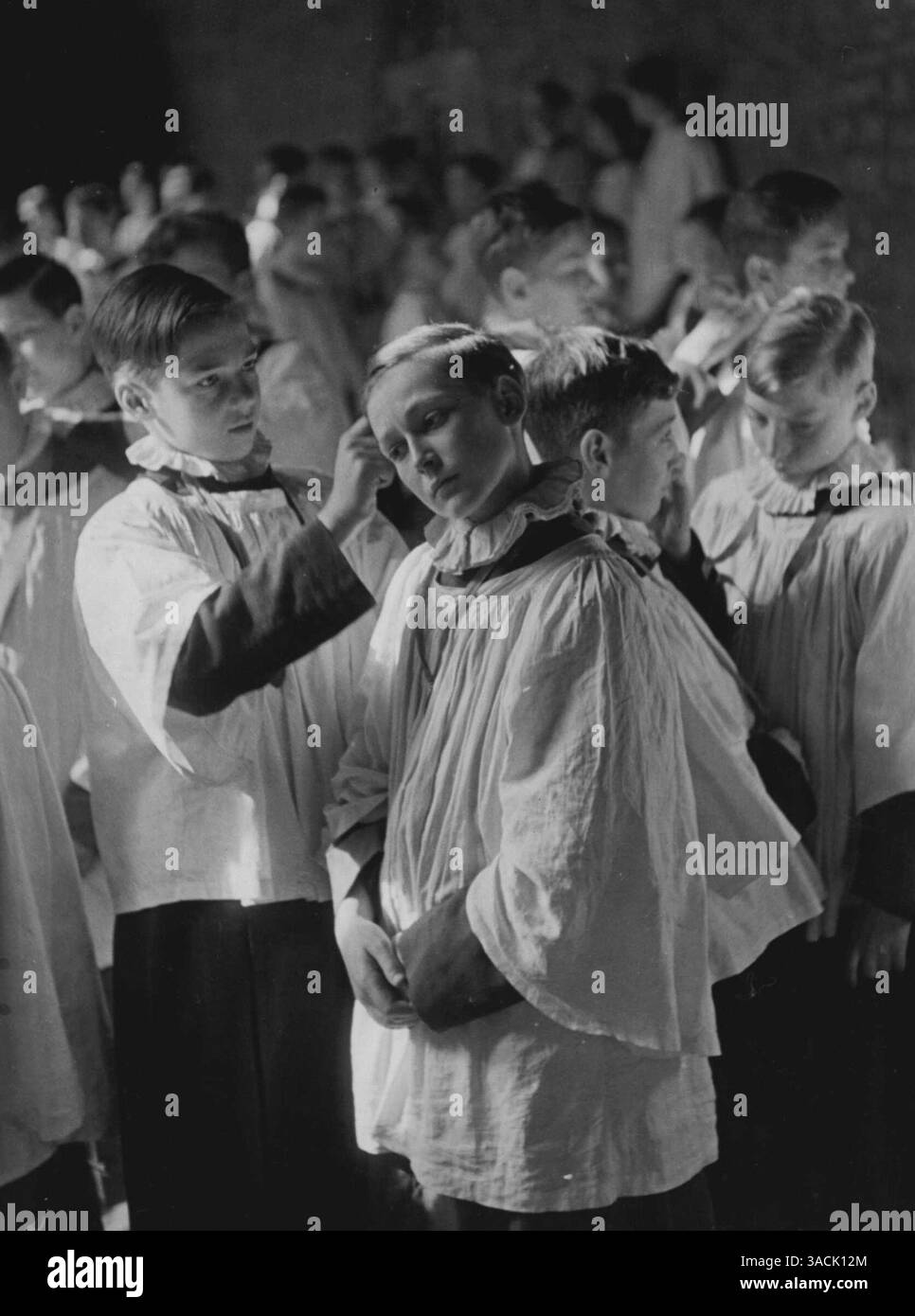 English Church Music Carries On In the dressing room. The procession is ...
