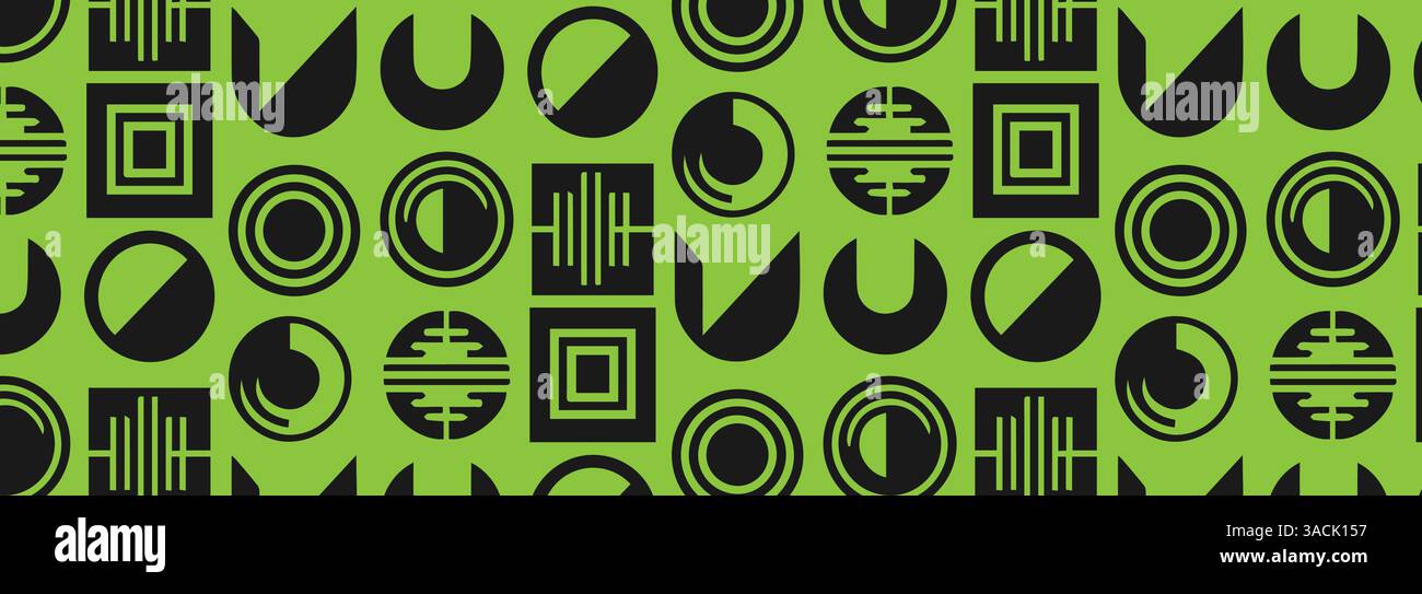 High contrast green art Stock Vector Images - Alamy