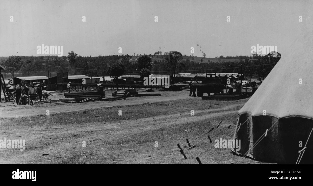 A section of the Walgrave Camp which will House the light ...