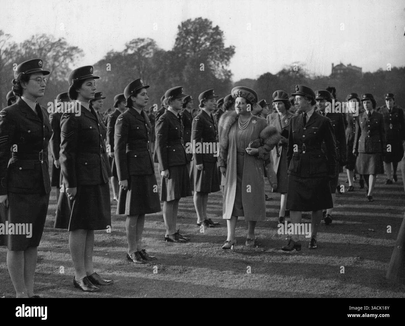 As a climax to their war service in Britain, 500 Canadian airwomen of ...