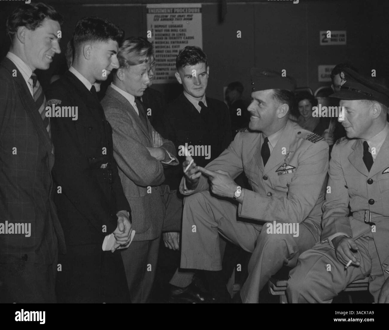 Group Capt C. Caldwell - Aviation. April 30, 1944 Stock Photo - Alamy