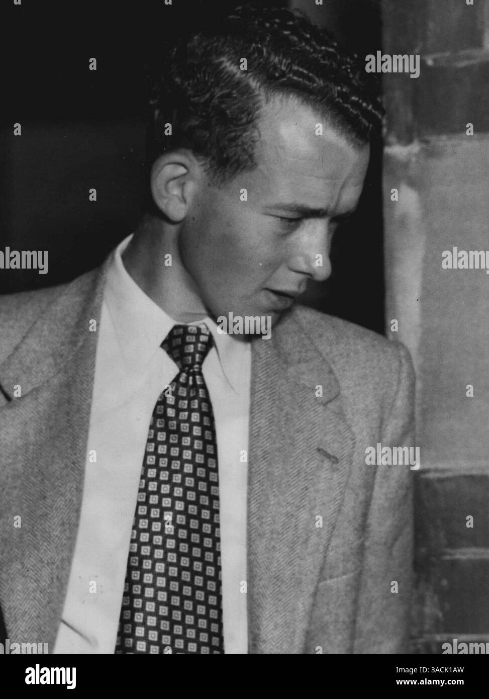 Maxwell Brown, 20, Apprentice Lithographer. February 02, 1954 Stock Photo - Alamy