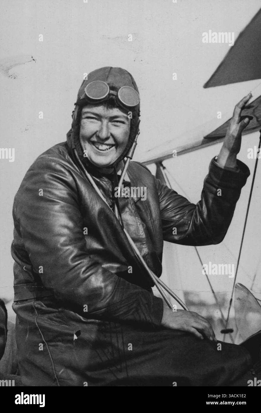 Winifred brown aviation britain Black and White Stock Photos & Images ...