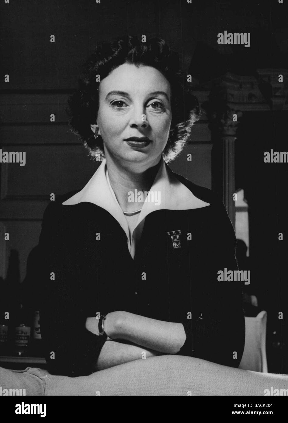 Pamela Brown, British Stage and Screen Actress. September 20, 1954. (Photo by Tom Blau, Camera ...