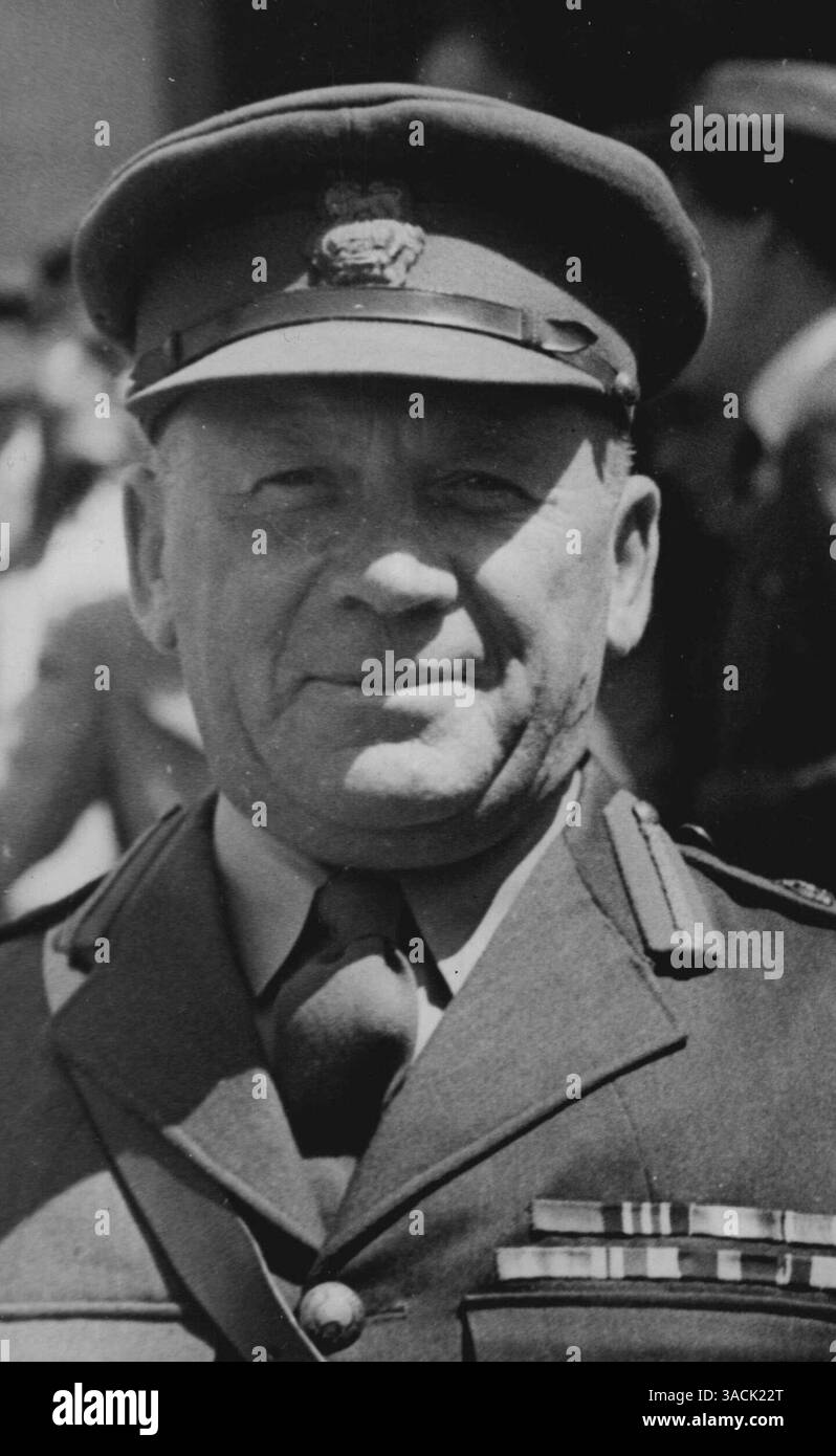 Burrows. Brigadier F.A. Commanding 1st infantry Brigade, AMF ...