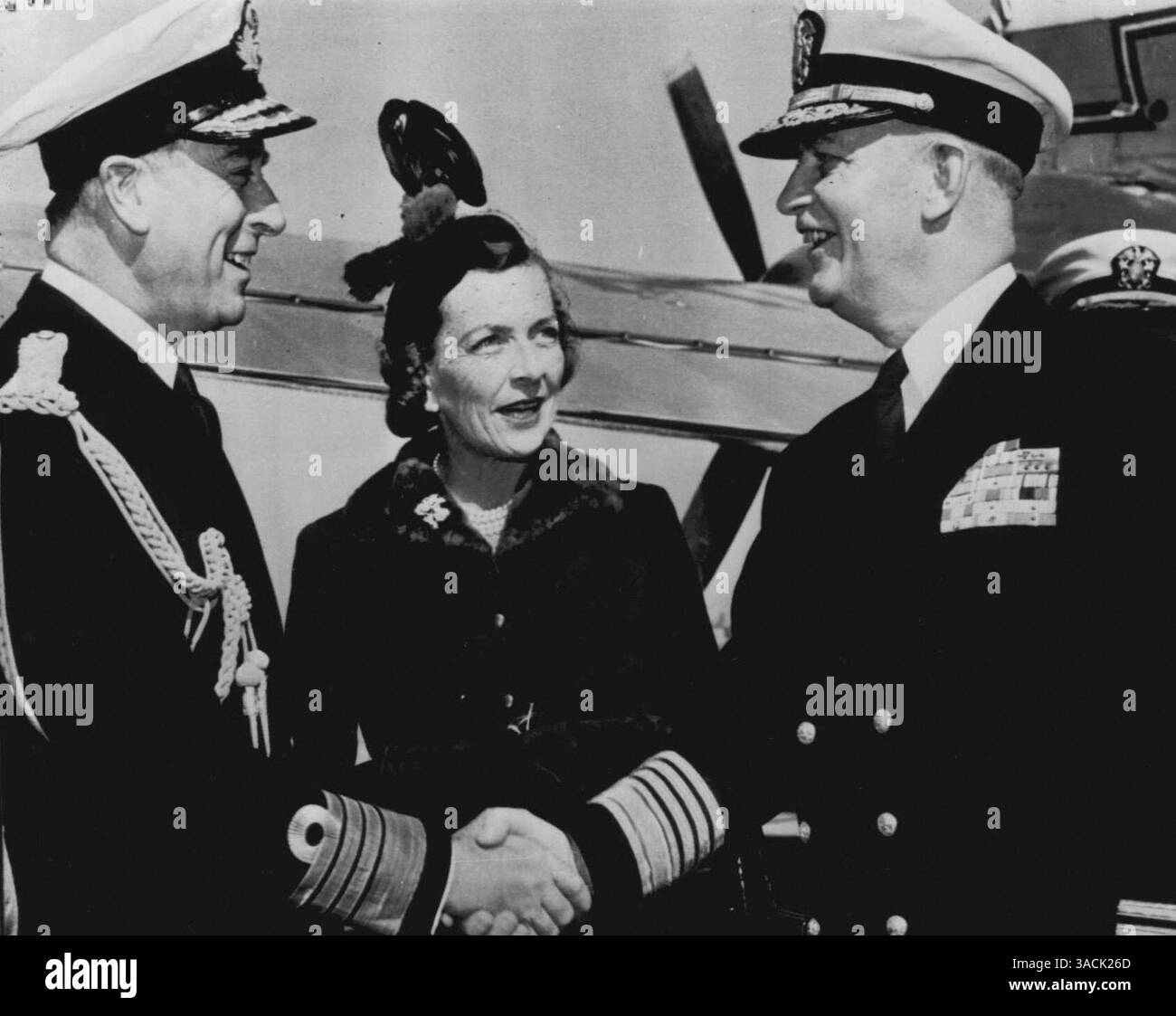 A Naval Matter--America's Top Navy Commander, Adm Arleigh Burke, Right ...