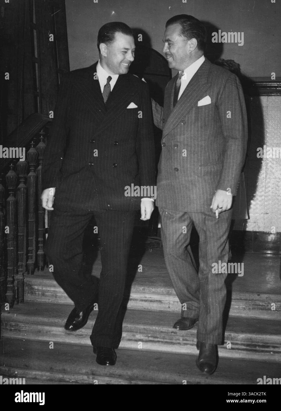 Butlins Annual Shareholders Meeting. Mr. Billy Butlin arriving with R.V ...