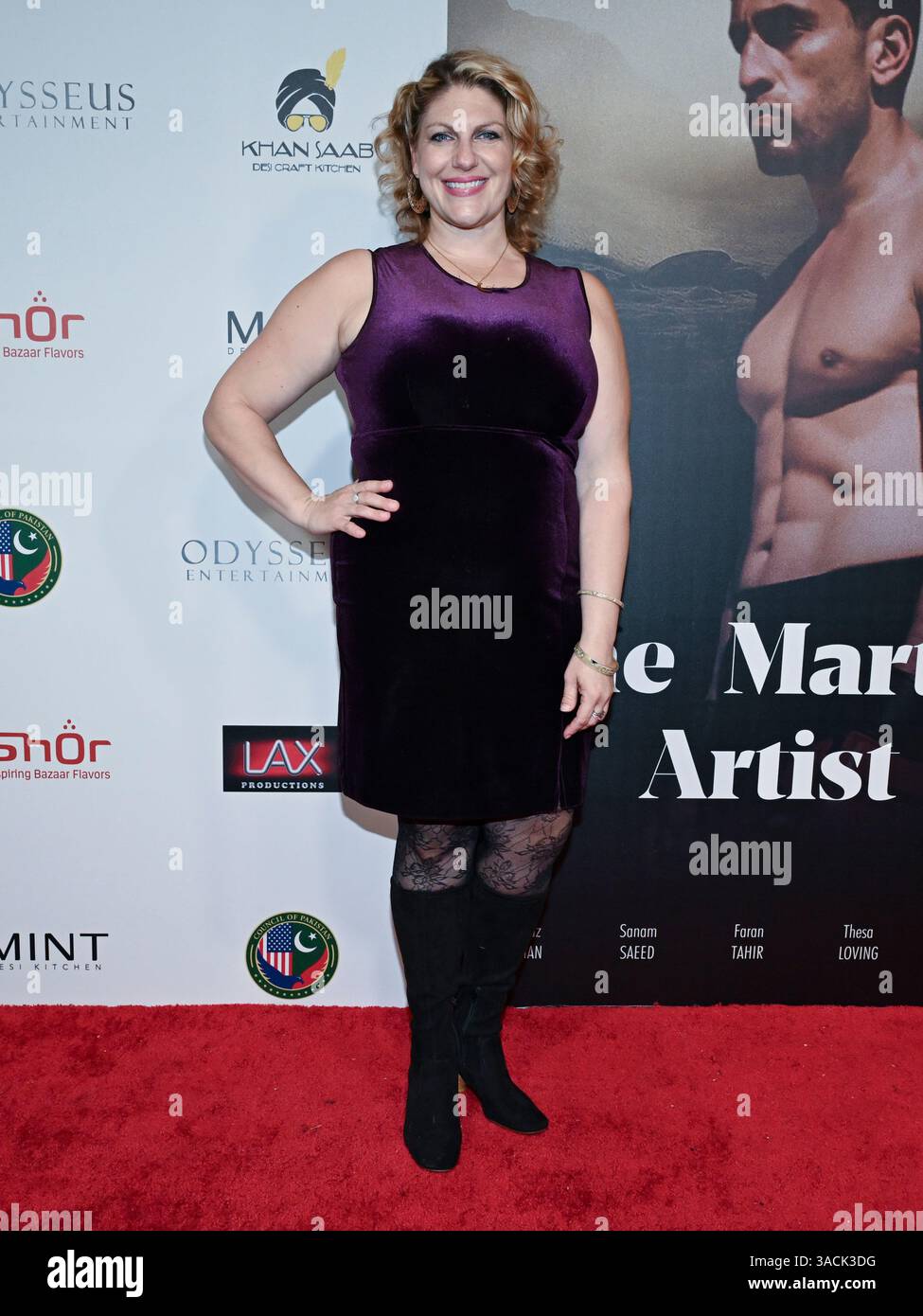 03 April 2025 - Hollywood, California - Jessica Rigio. "The Martial ...