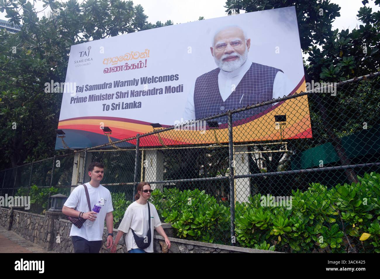 Indian Prime Minister Narendra Modi visit in Colombo, Sri Lanka ...