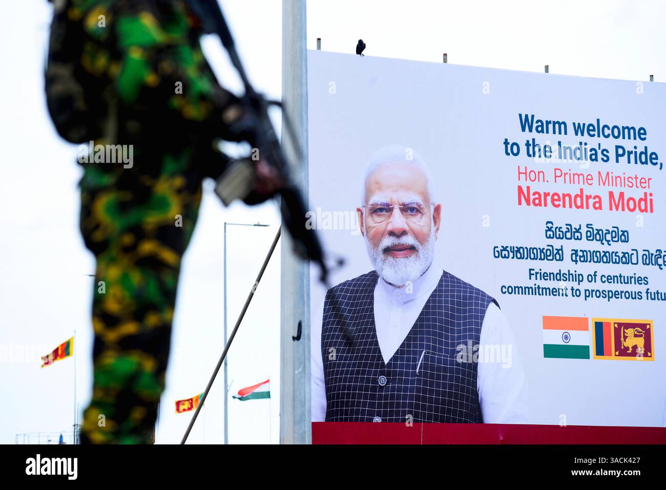 Indian Prime Minister Narendra Modi visit in Colombo, Sri Lanka A ...