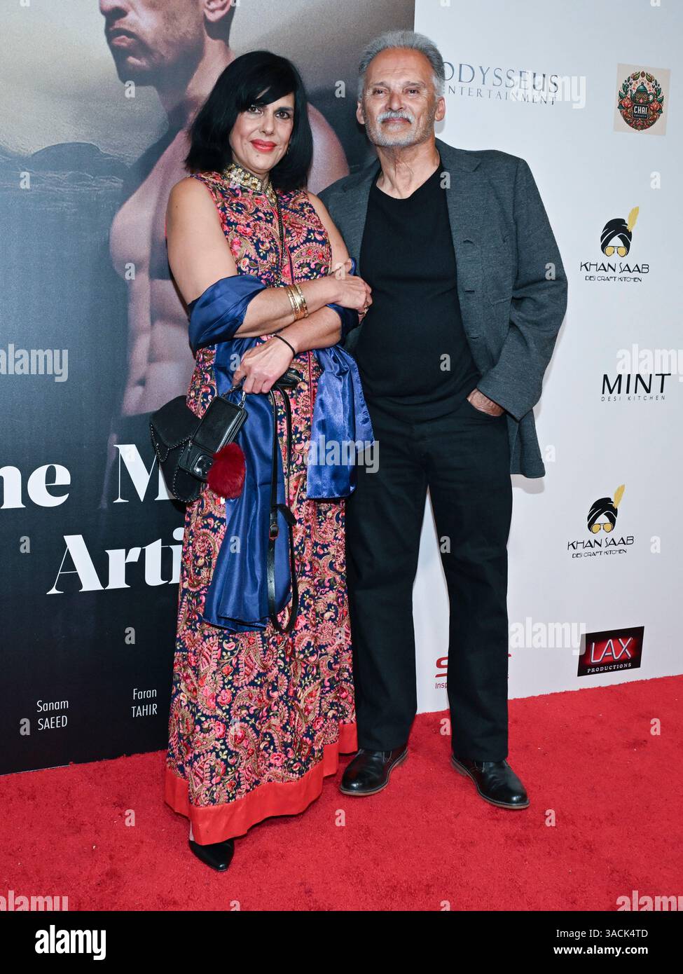 Hollywood, California, USA. 03rd Apr, 2025. Abbe rowlins and Kurt ...