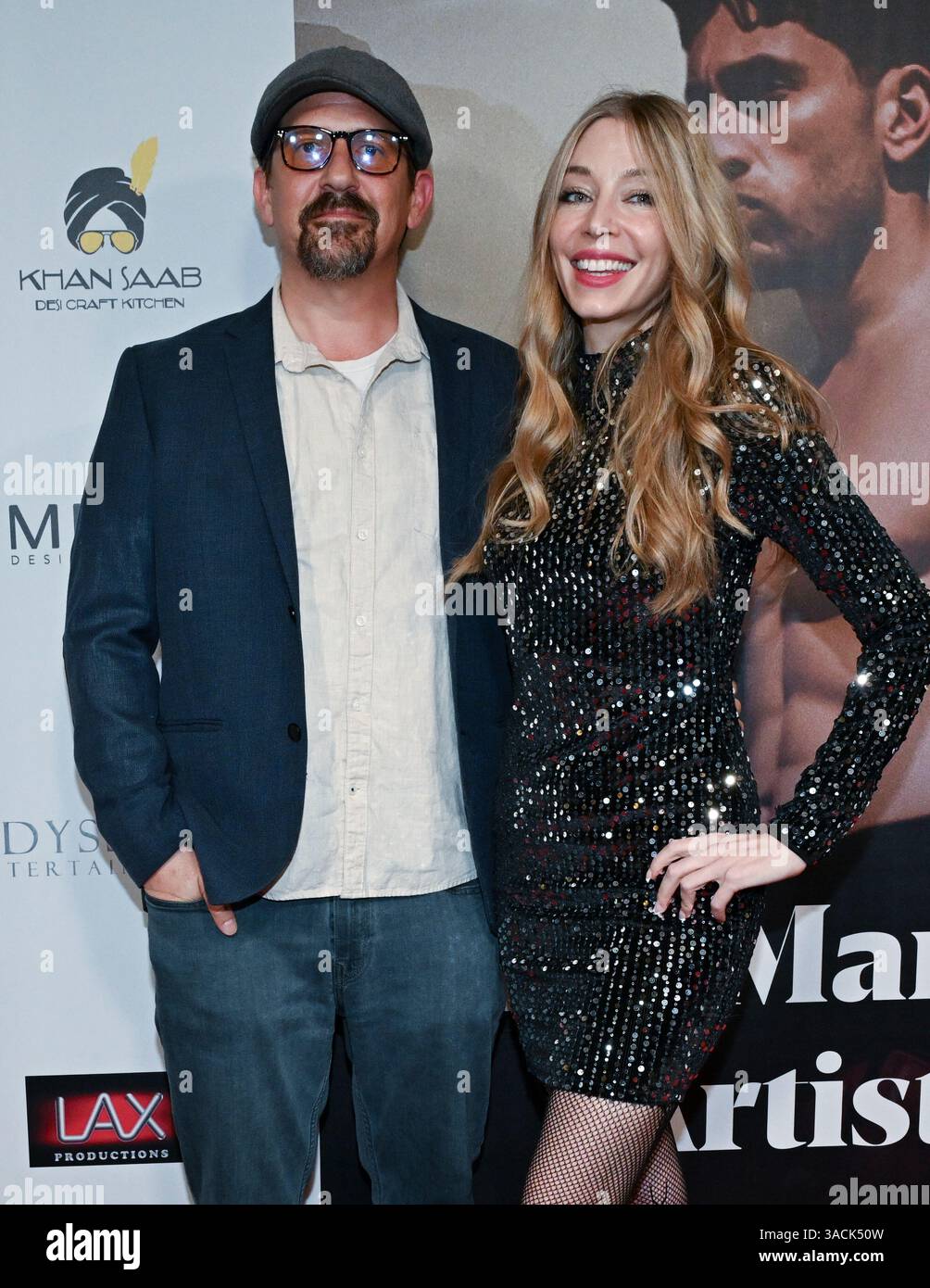 Hollywood, California, USA. 03rd Apr, 2025. Jacob David and Liz Fenning. "The Martial Artist ...