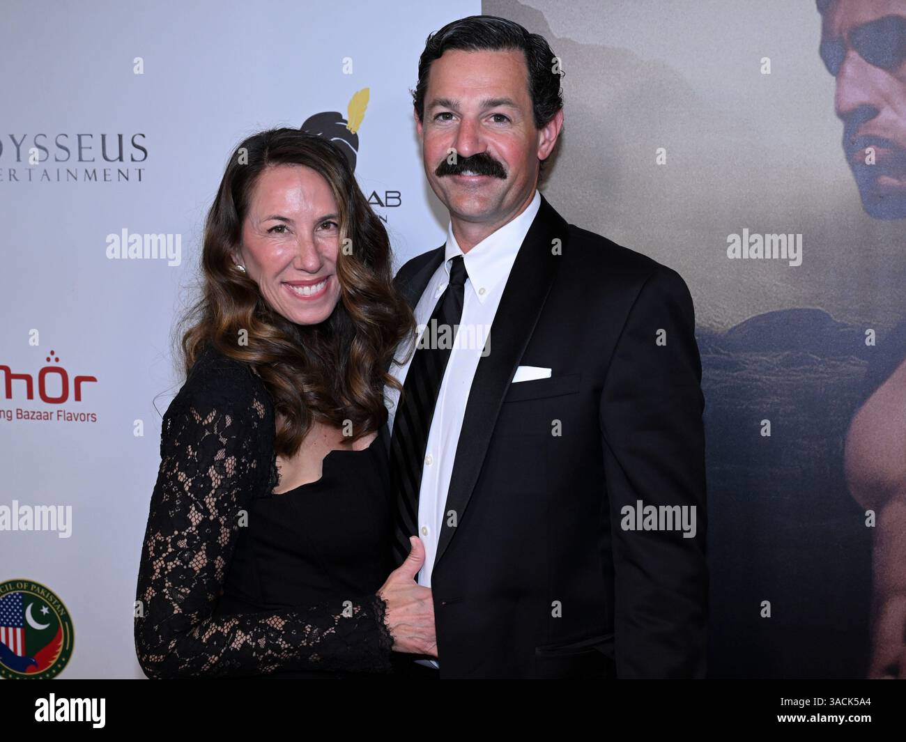 April 3, 2025, Hollywood, California, USA: Marsha Granese and Adam ...