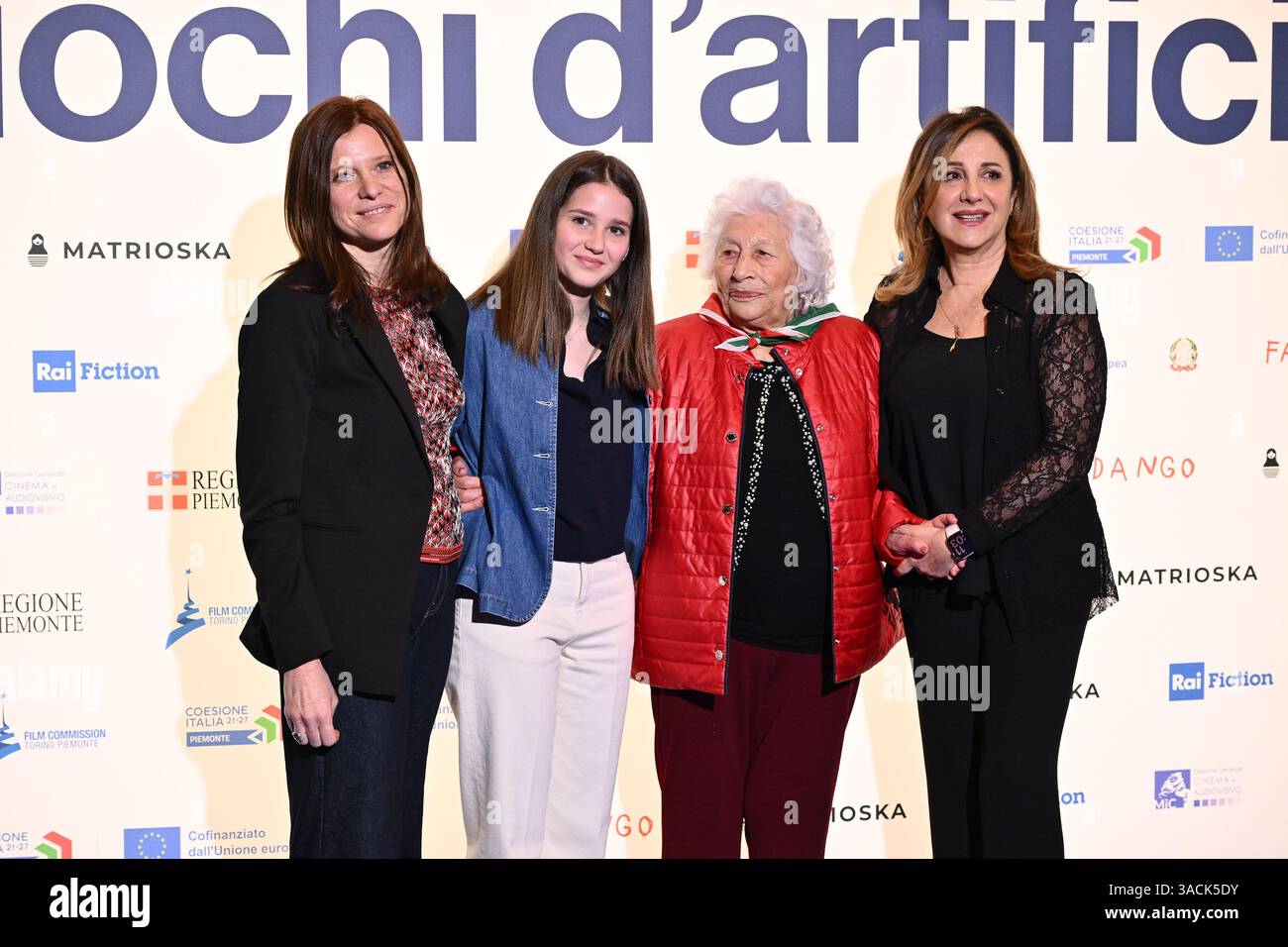 Susanna Nicchiarelli, Anna Losando, Luciana Romoli, and Carla Signoris ...