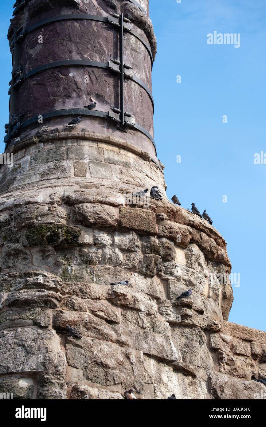 Historic Çemberlitaş Column in Beyazıt Square, Istanbul - Ancient Roman ...