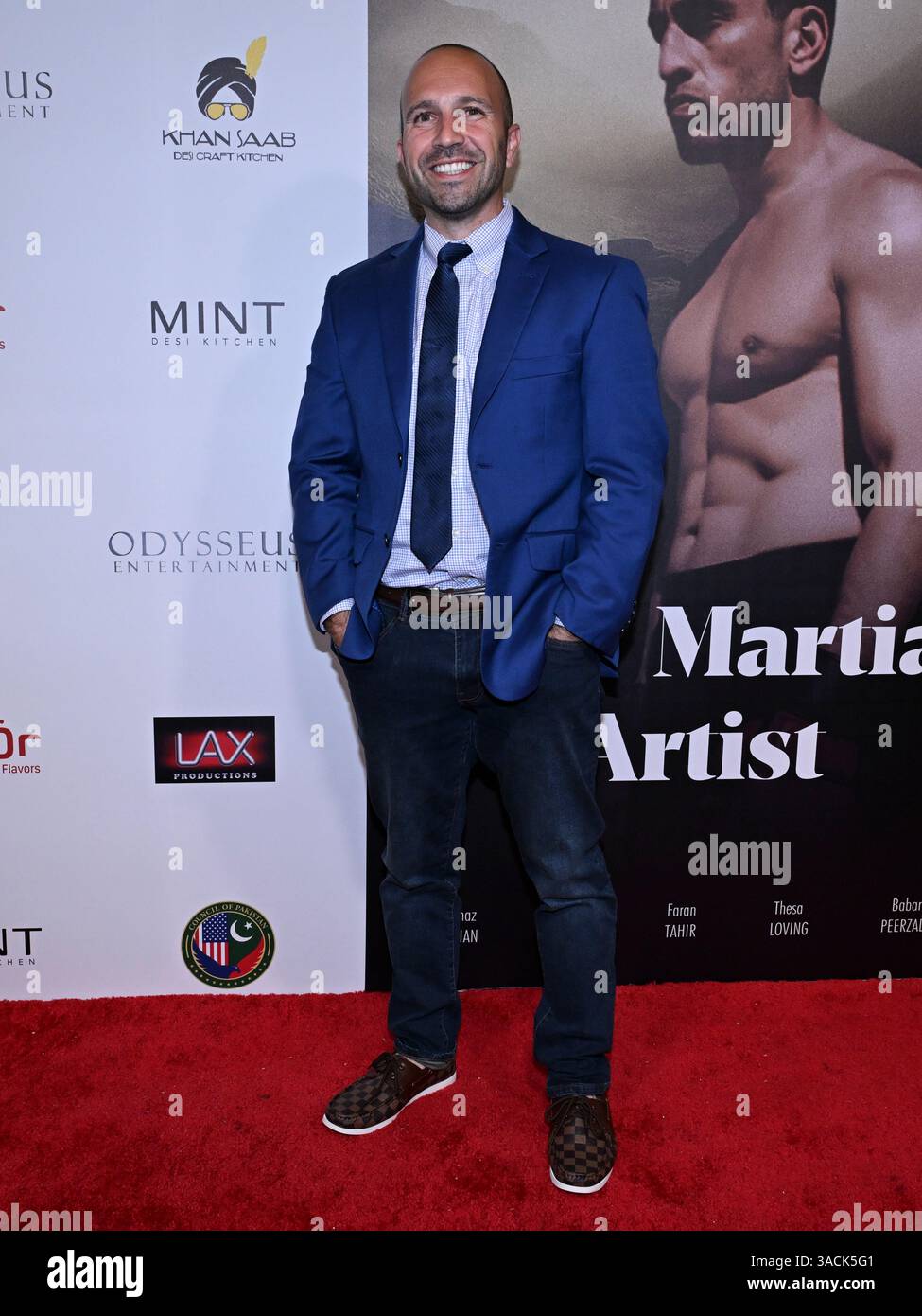 April 3, 2025, Hollywood, California, USA: Mike Ziegler attends ''The ...