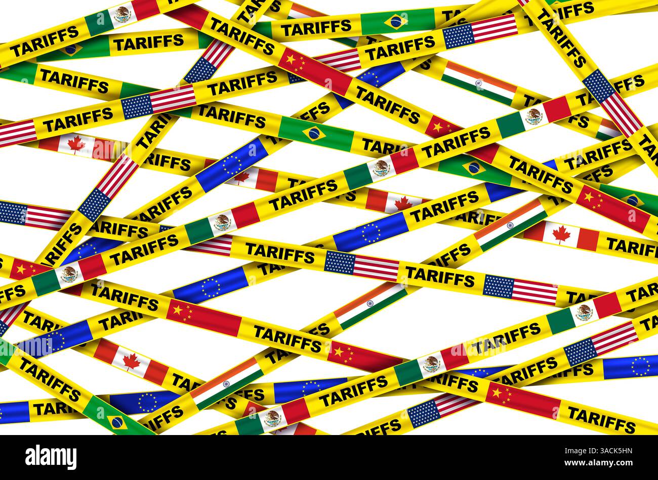Reciprocal tariffs and US government tax or punative global tariff ...