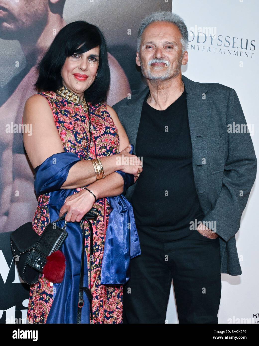 April 3, 2025, Hollywood, California, USA: Abbe rowlins and Kurt ...