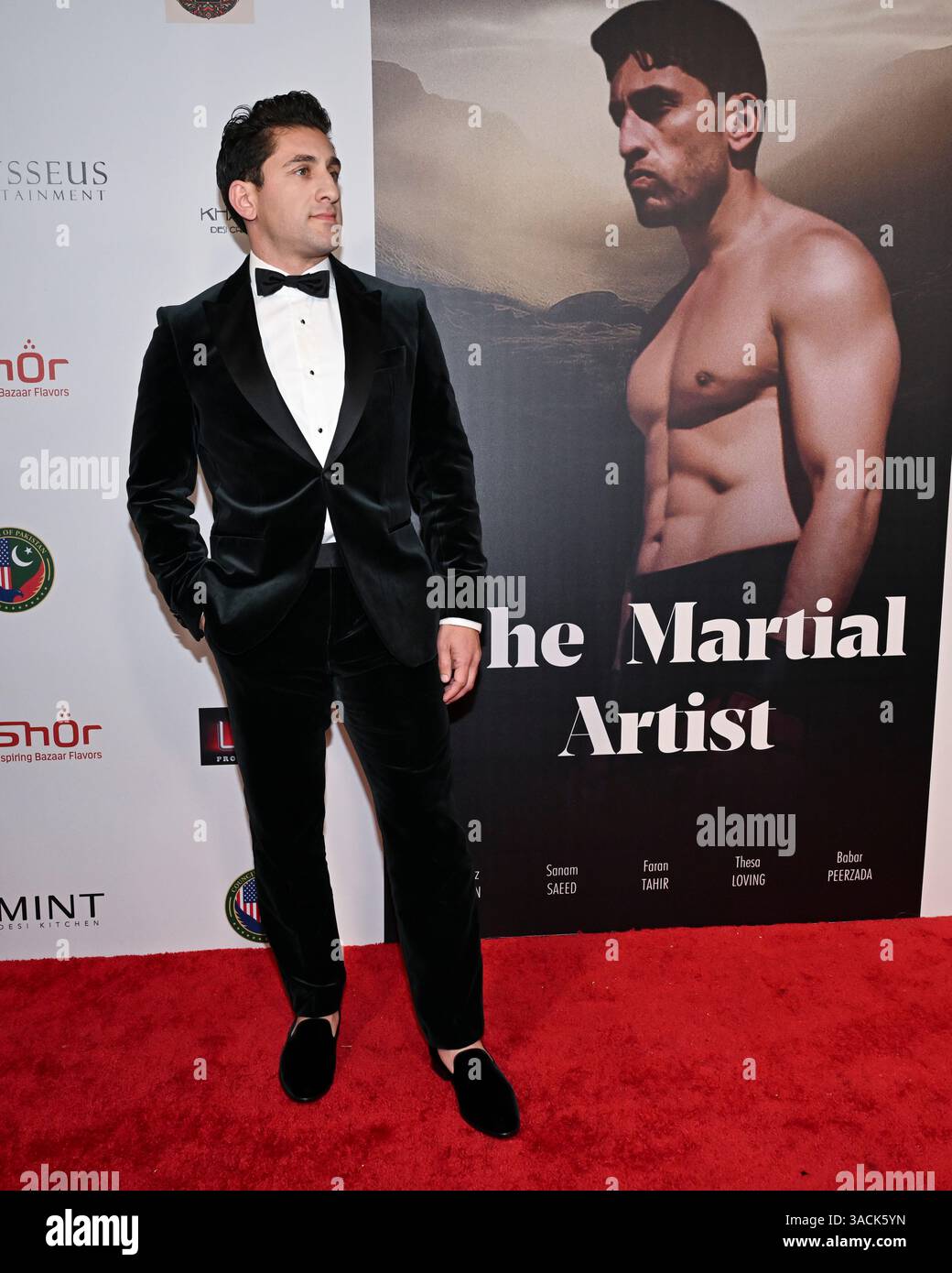 April 3, 2025, Hollywood, California, USA: SHAZ KHAN attends ''The ...