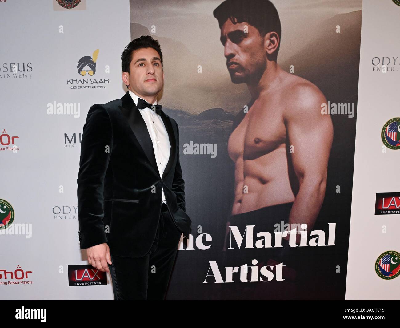 April 3, 2025, Hollywood, California, USA: SHAZ KHAN attends ''The ...