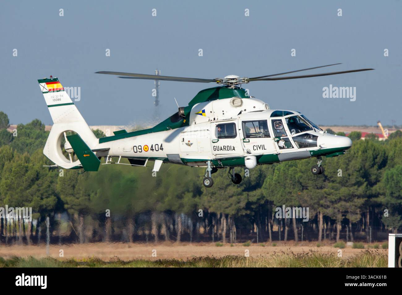 Eurocopter AS-365N3 Dauphin 2 helicopter of the Spanish Civil Guard ...
