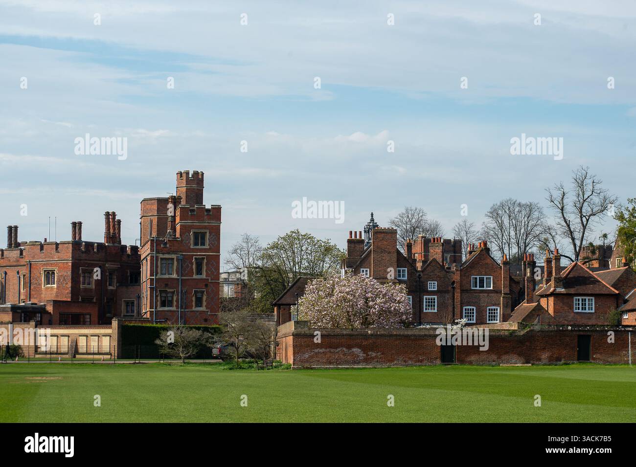 Eton, UK. 4th April, 2025. The famous Eton College boarding school in ...