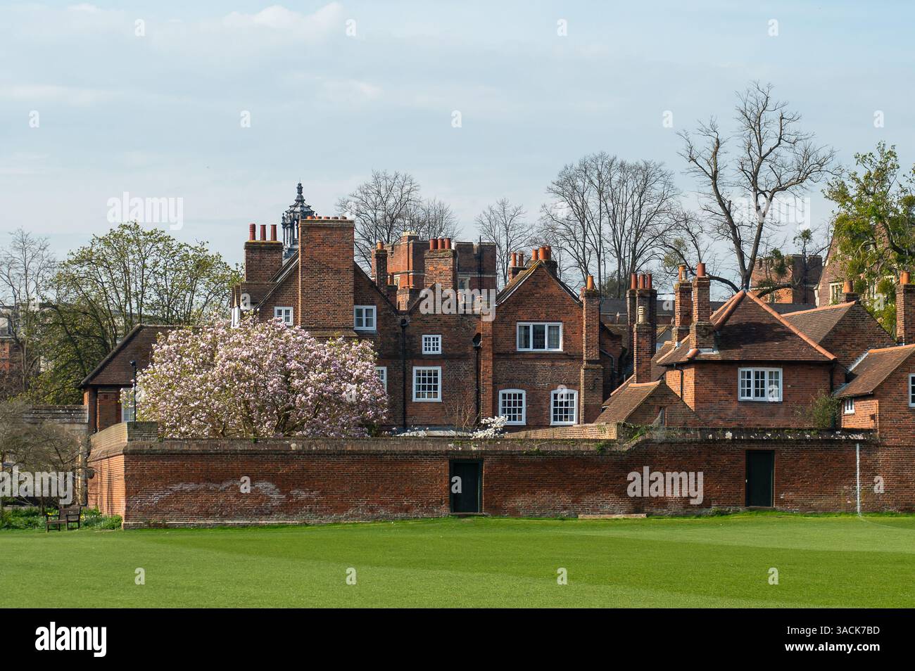 Eton, UK. 4th April, 2025. The famous Eton College boarding school in Eton, Windsor, Berkshire ...