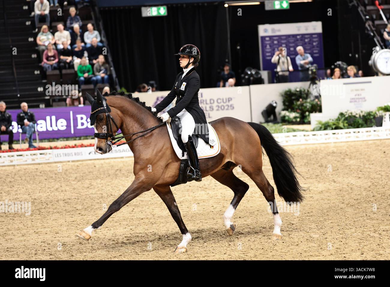 Larissa Pauluis of Belgium with Flambeau during the Grand Hotel Les ...
