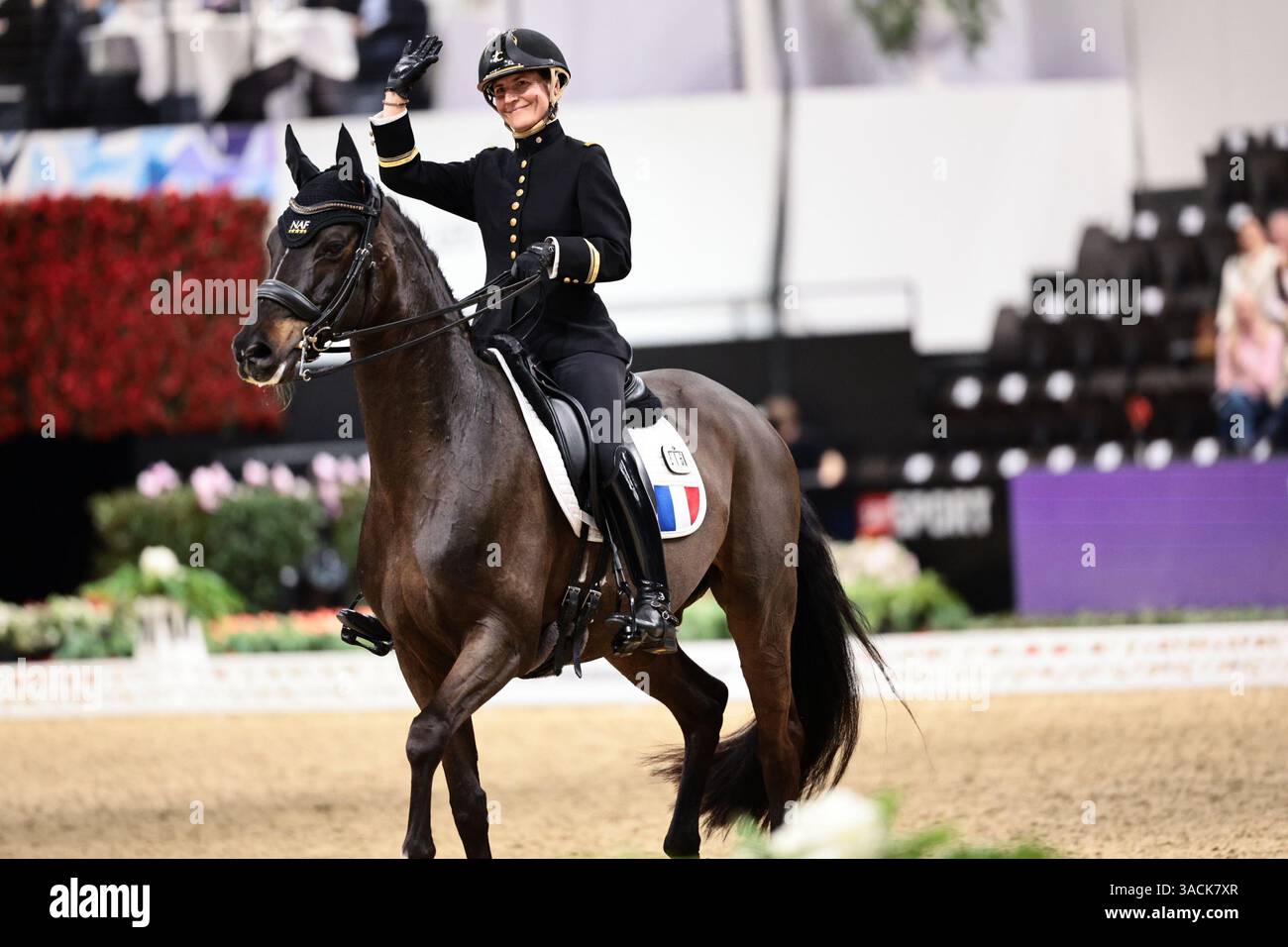 Pauline Basquin of France with Sertorius de Rima Z Ifce during the ...
