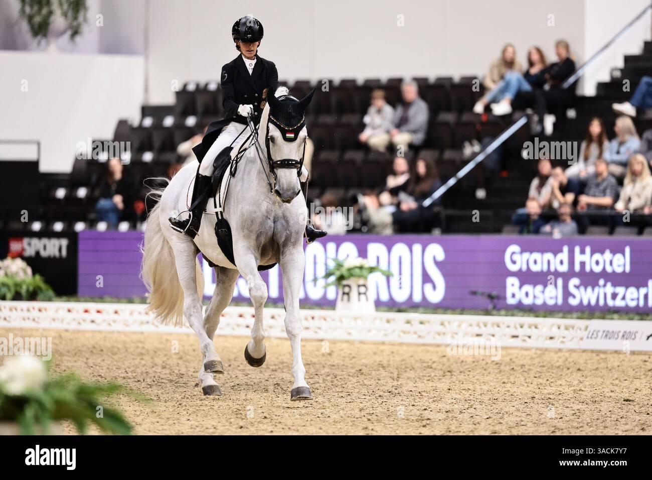 Anikó Komjáthy-Losonczy of Hungary with Dior S during the Grand Hotel ...