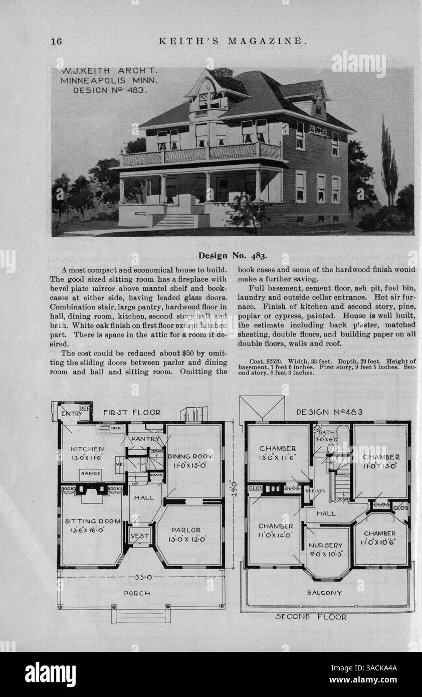 Keith's Magazine, published monthly by Minneapolis architect Walter J ...