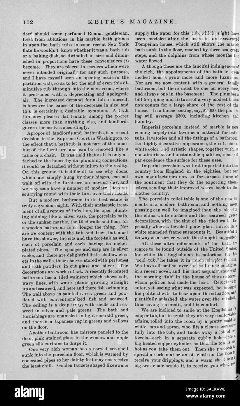 Keith's Magazine, edited by Walter J. Keith, provides twelve monthly ...