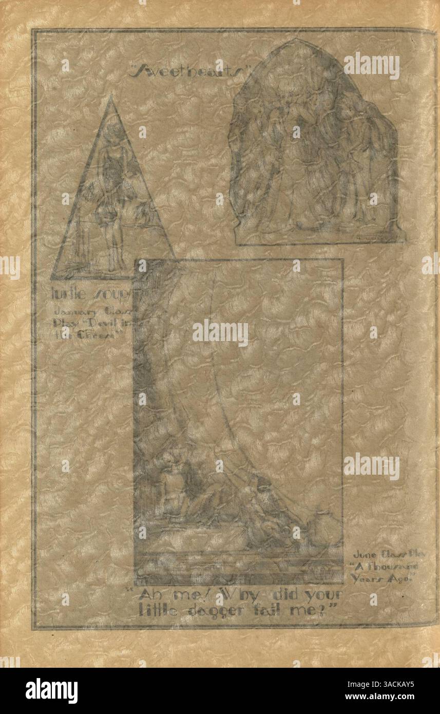 The 1929 'Wahian' yearbook documents significant events of the 1928 ...
