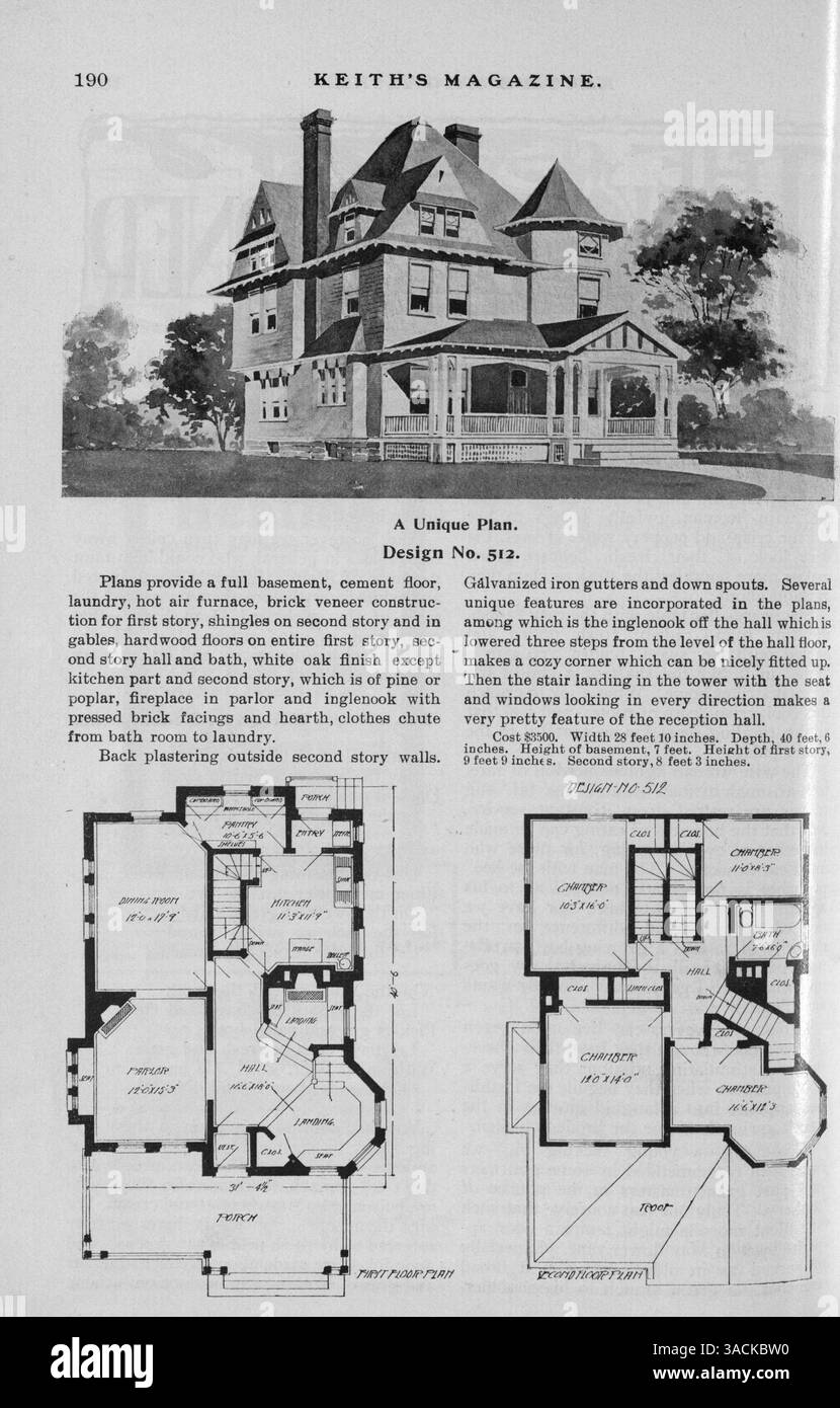 Offers twelve issues from 1901 featuring house designs hi-res stock ...