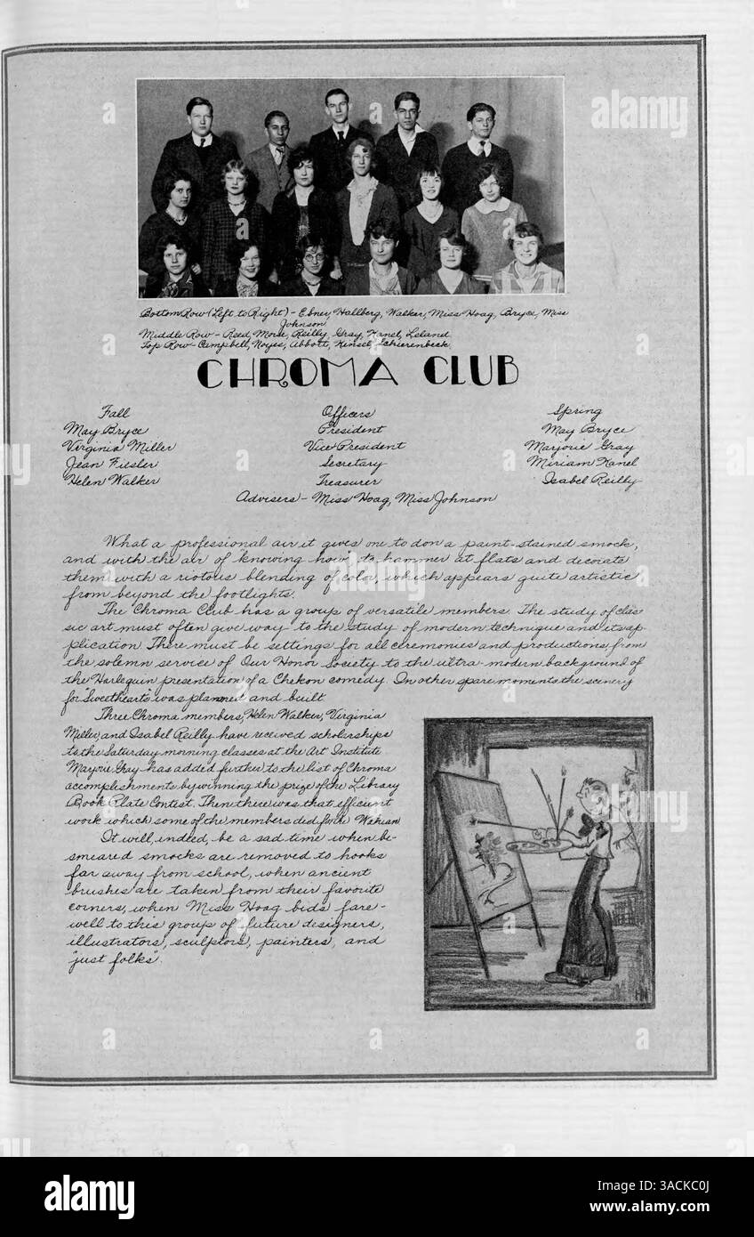 1929 school year Black and White Stock Photos & Images - Alamy