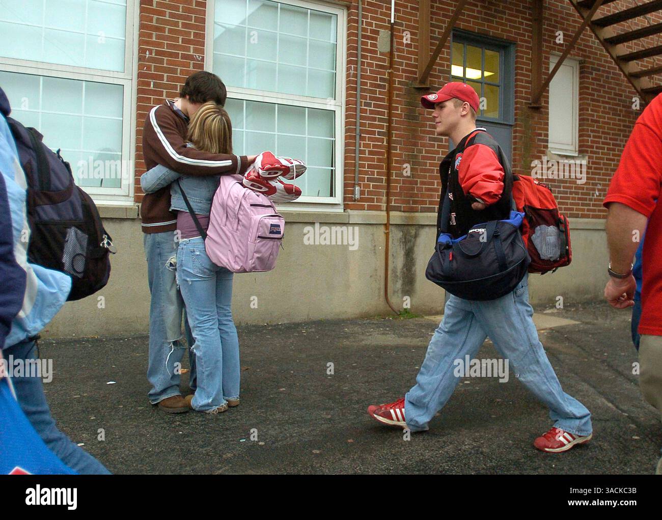 Nov 30, 2005; Cincinnati, Ohio, USA; Walking into class on new ...