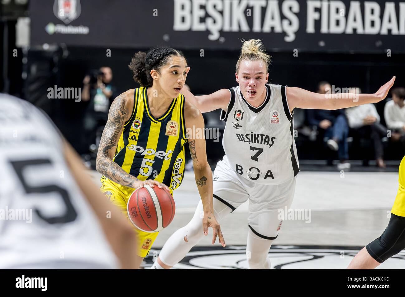 ISTANBUL, TURKEY - MARCH 09, 2025: ING Bank Women's Basketball Super ...