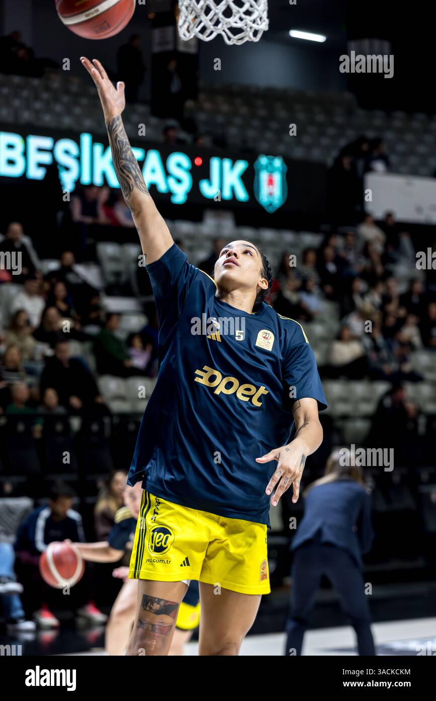 ISTANBUL, TURKEY - MARCH 09, 2025: ING Bank Women's Basketball Super ...