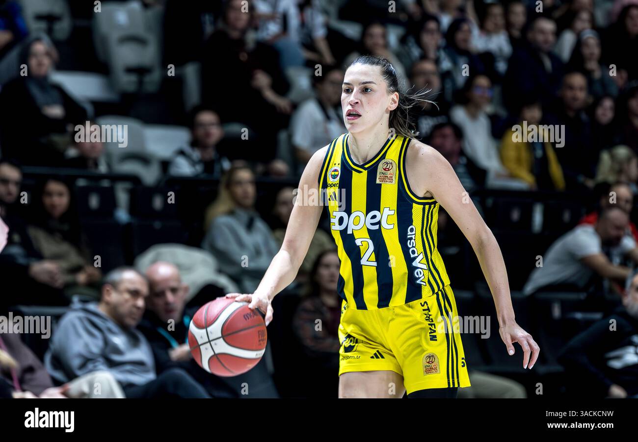 ISTANBUL, TURKEY - MARCH 09, 2025: ING Bank Women's Basketball Super ...