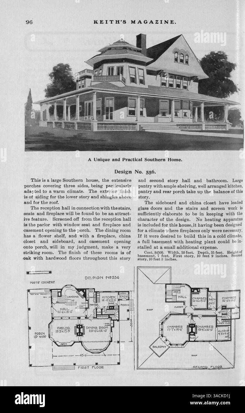 Published monthly by architect walter j keith in 1901 Black and White ...