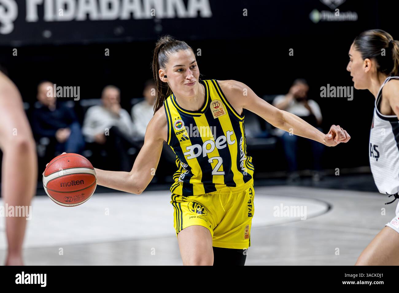 ISTANBUL, TURKEY - MARCH 09, 2025: ING Bank Women's Basketball Super ...