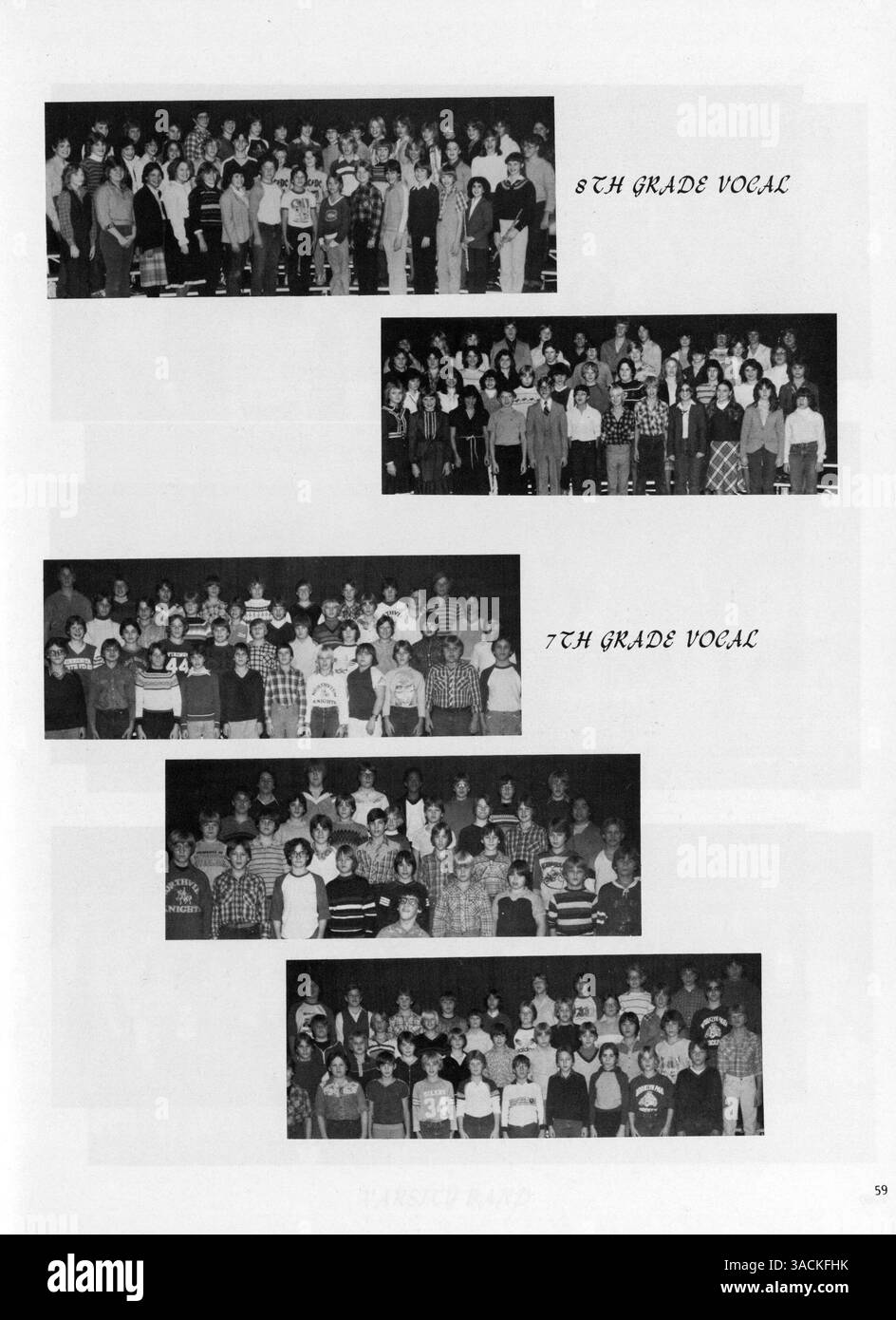 The 1982 North View Junior High Yearbook captures the highlights of ...