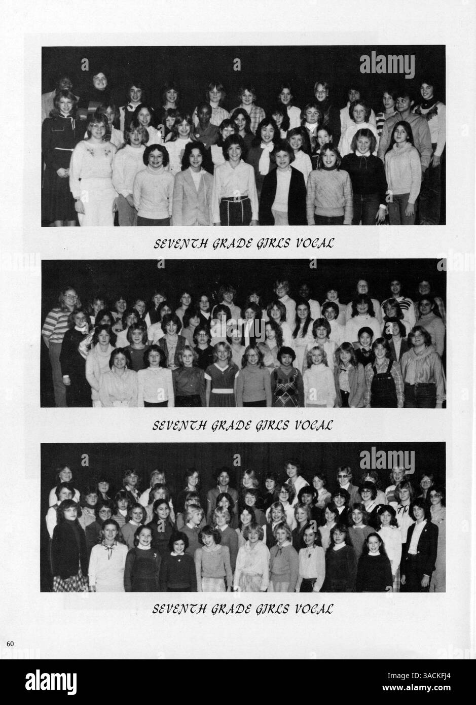 This 1982 yearbook from North View Junior High documents the students ...