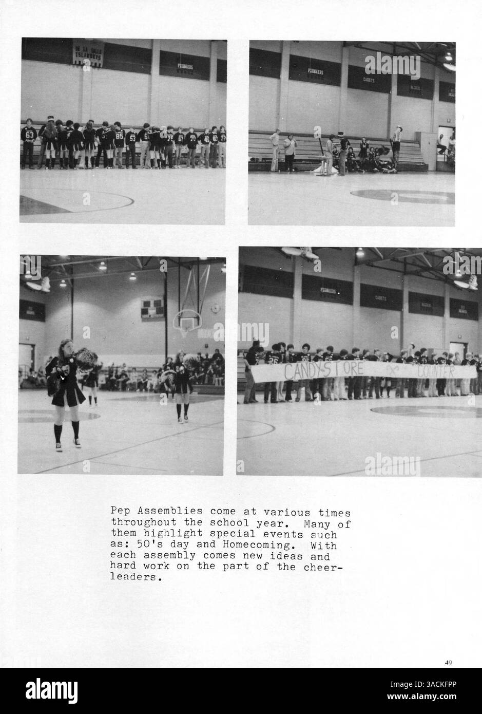 The 1979 yearbook from De La Salle High School documents the school year with images of students ...