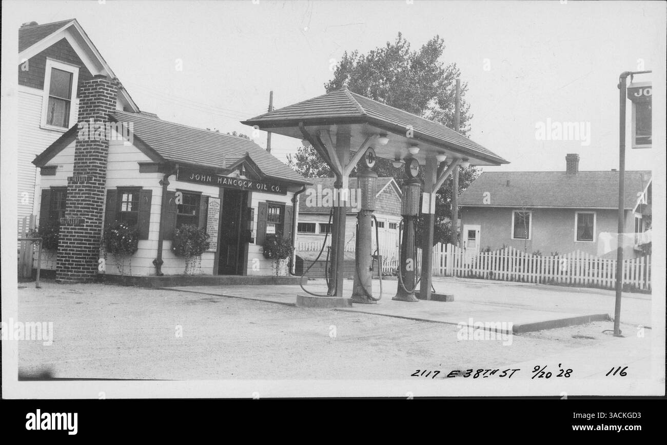 A photograph documenting the Phillips Petroleum Company and John ...