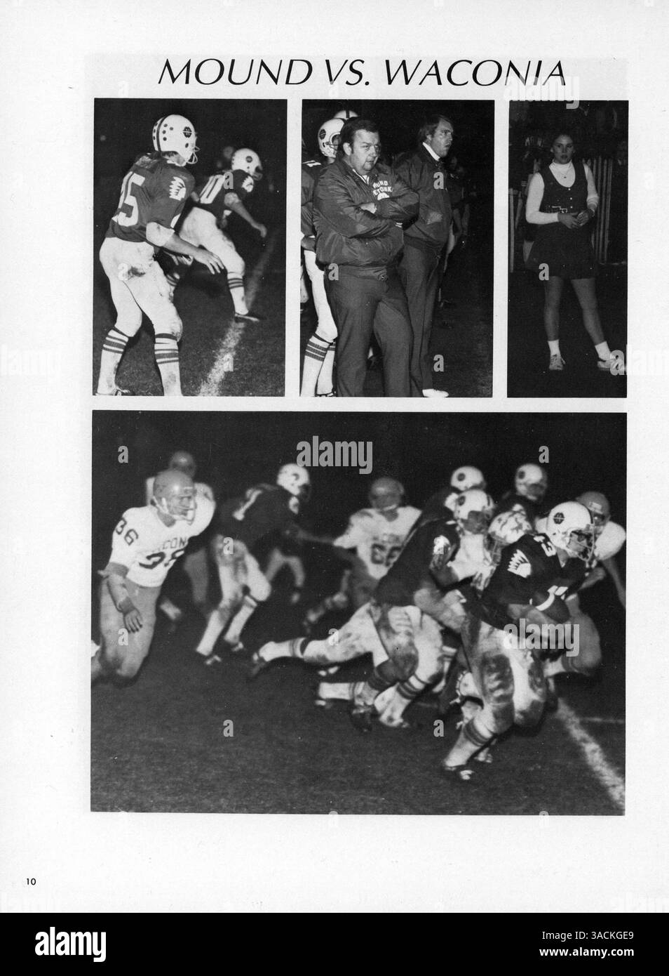 The 1978 yearbook from mound westonka high school documents student life hi-res stock ...