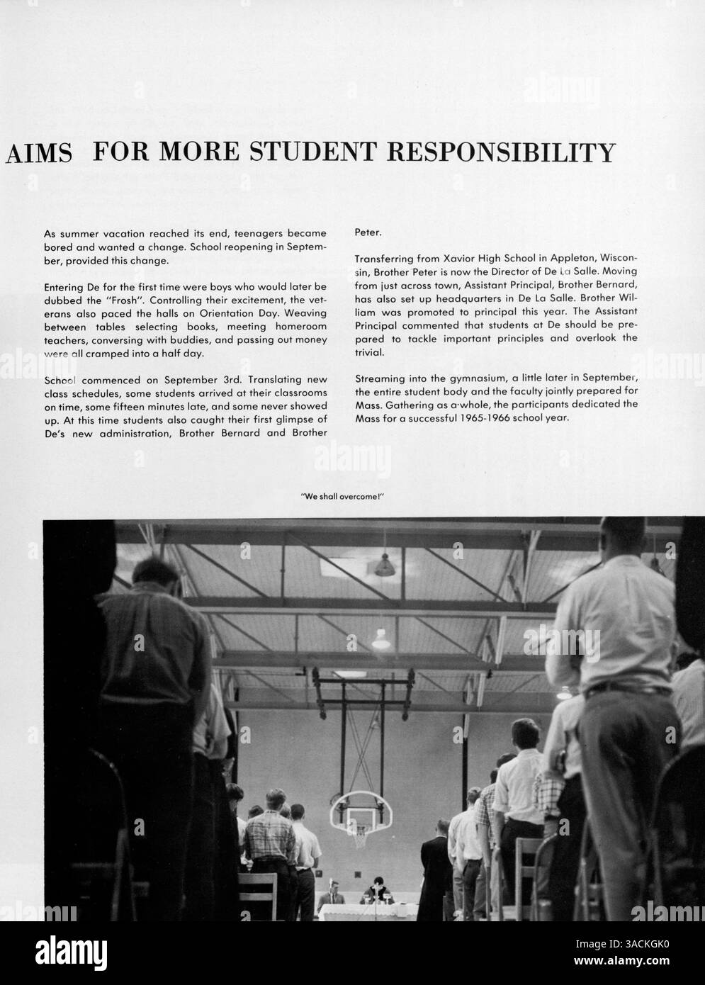 This 'Delta' yearbook from De La Salle High School provides a snapshot ...