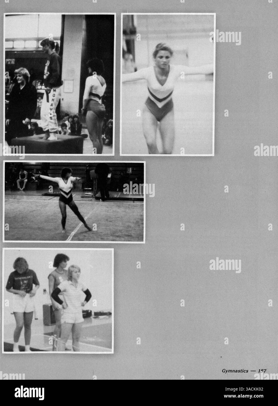 This high school yearbook from 1985 captures significant school events ...
