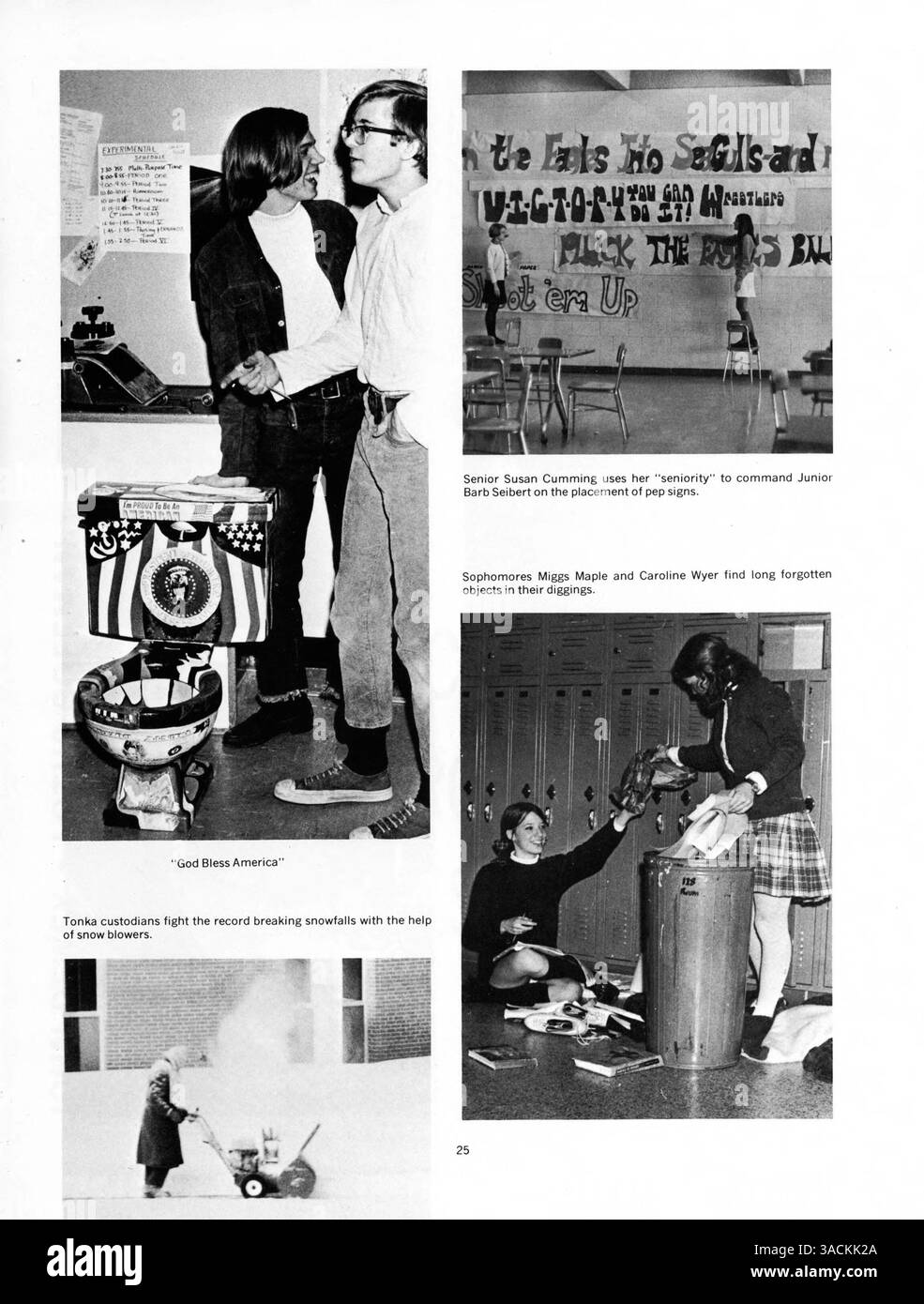 The 1969 'Voyageur' yearbook from Minnetonka High School documents ...